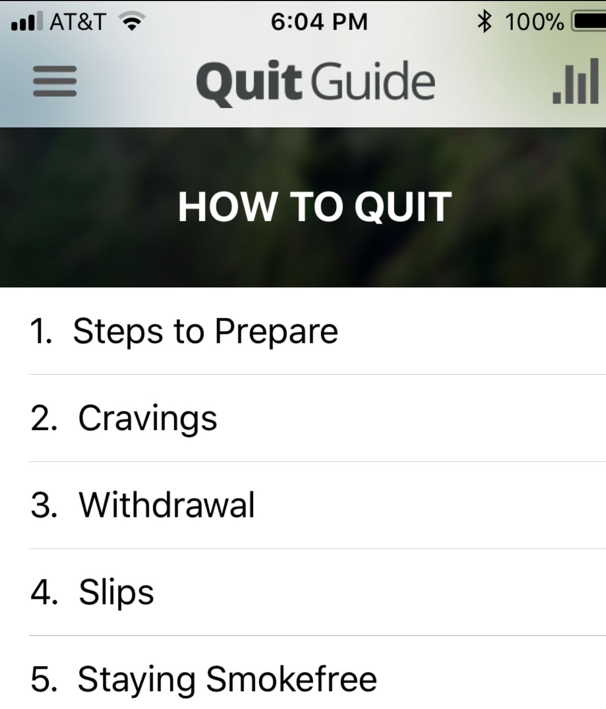 The Best Quit Smoking App